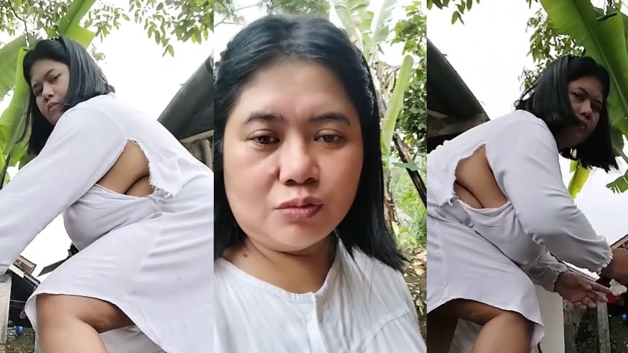 Menyapu Halaman Mama Yanti Vlog Bunda Gemoy - YouTube