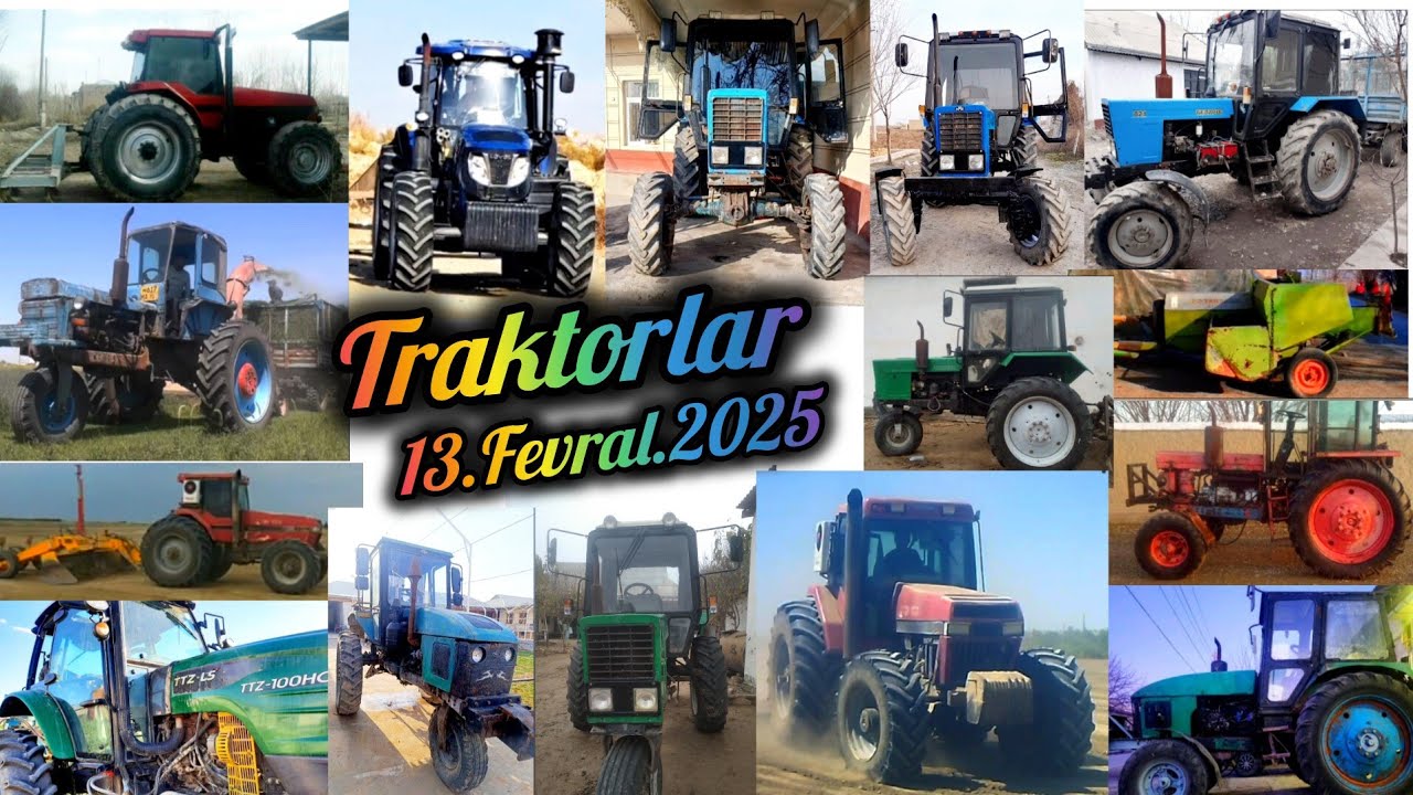 Traktorlar Bozori 13.Fevral.2025 Belarus-82.1 Mtz Ttz Ls T28 Lovol-1804 ...