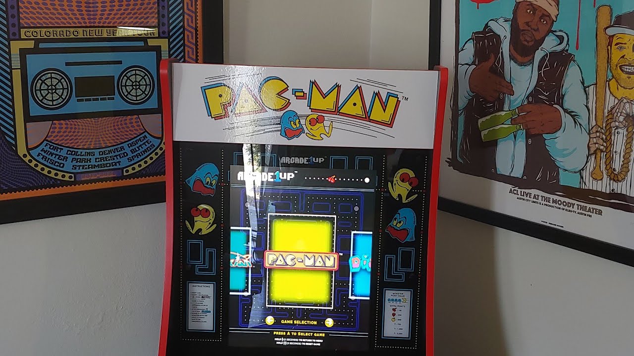 Arcade 1Up Pac-Man 4 in 1 Party-Cade Review, (HSN Exclusive) NBA Jam ...