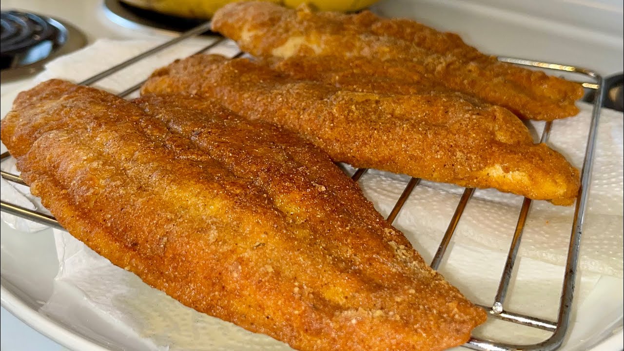 Cajun Fried Fish Recipe - YouTube