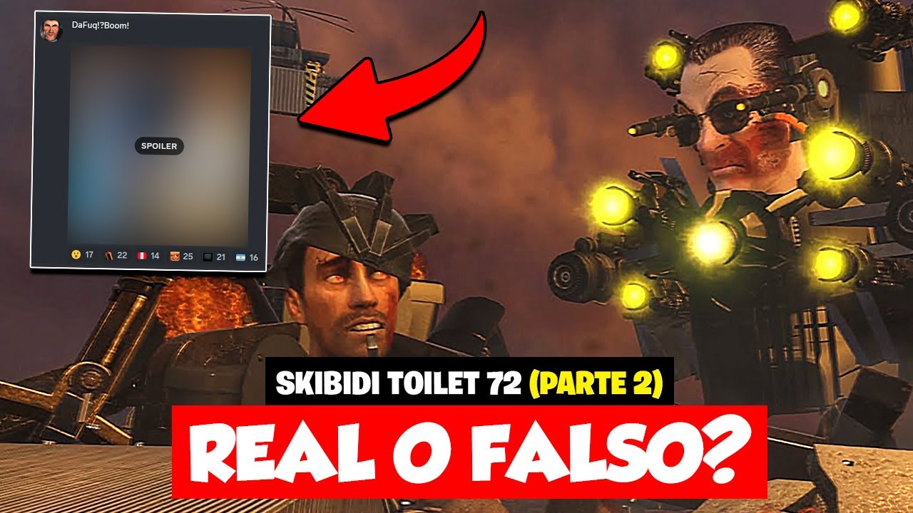 OTRO SPOILER!! | SKIBIDI TOILET 72 (PARTE 2) - YouTube