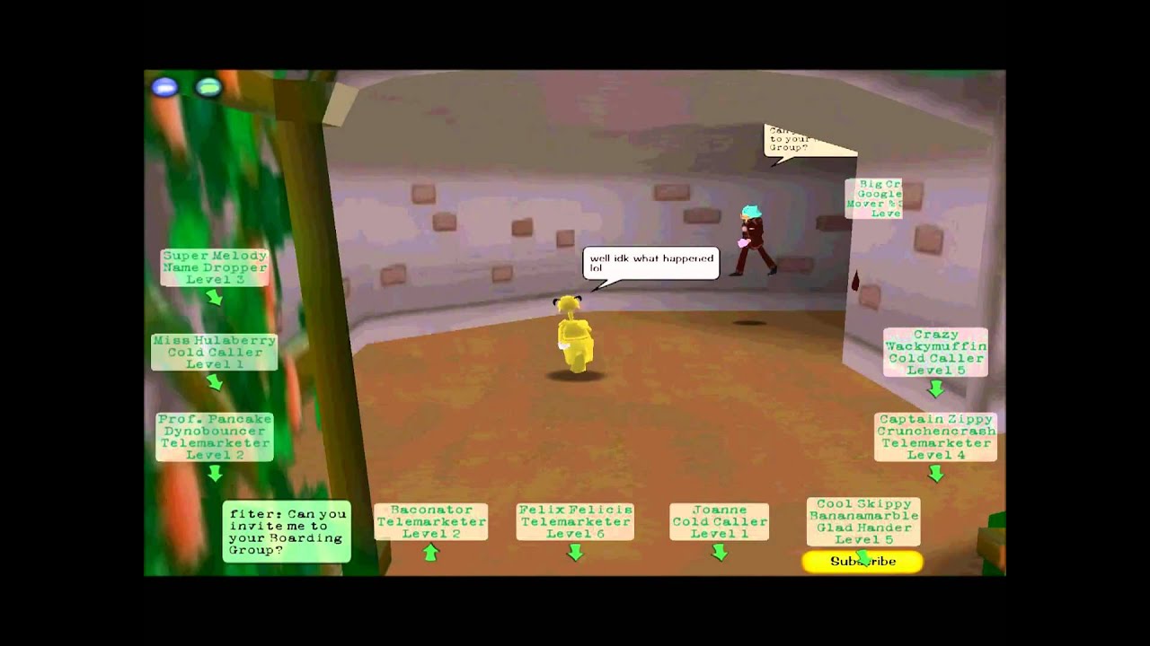 Toontown Cogs In Playground 2 - YouTube