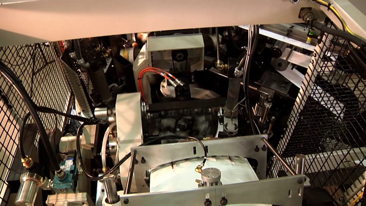 PMC 2000S Cup Servo Drive Container Forming Machine - YouTube