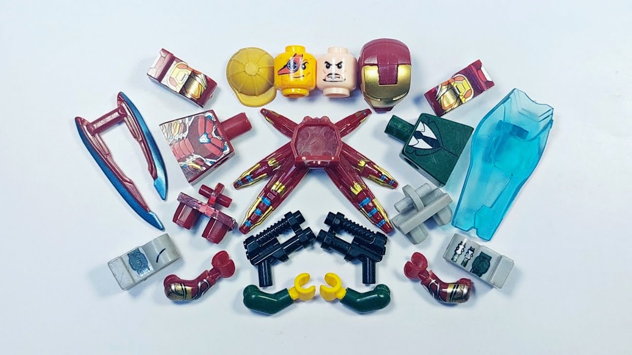 ASSEMBLE LEGO IRON MAN AND LEGO BOSS MAFIA | LEGO MINIFIGURE - YouTube