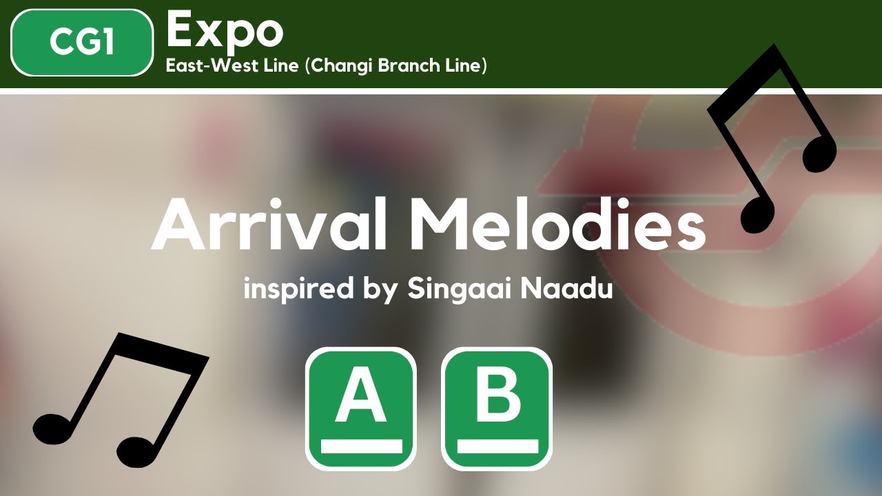 [SMRT] East-West Line (Changi Branch Line) OLD Arrival Melodies - YouTube