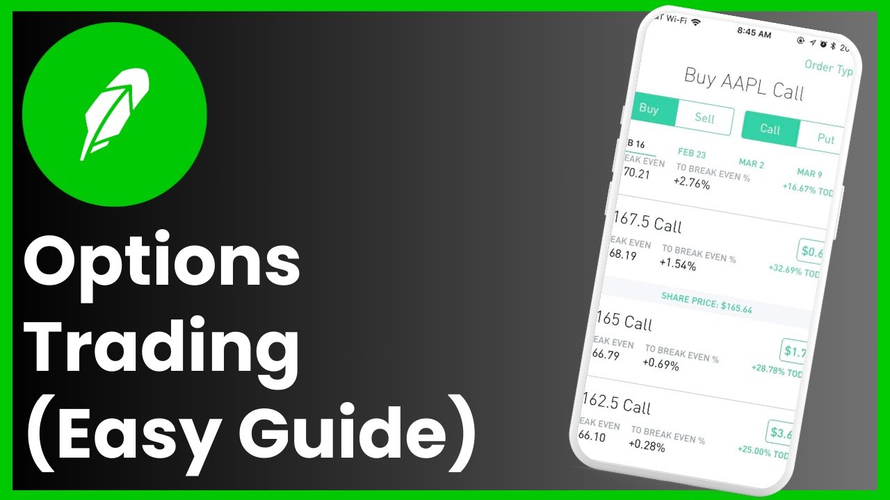 How To Trade Options In Robinhood ! - YouTube