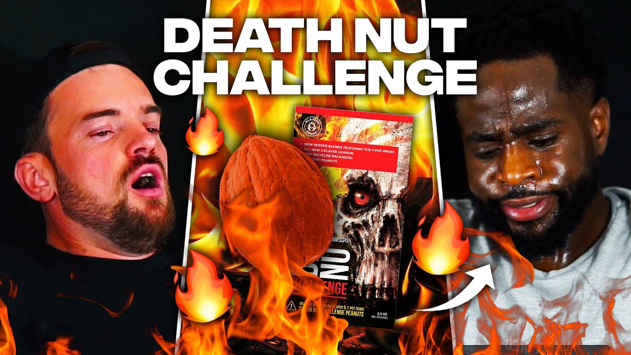 DEATH NUT CHALLENGE (WORLDS HOTTEST PEANUTS!) - YouTube