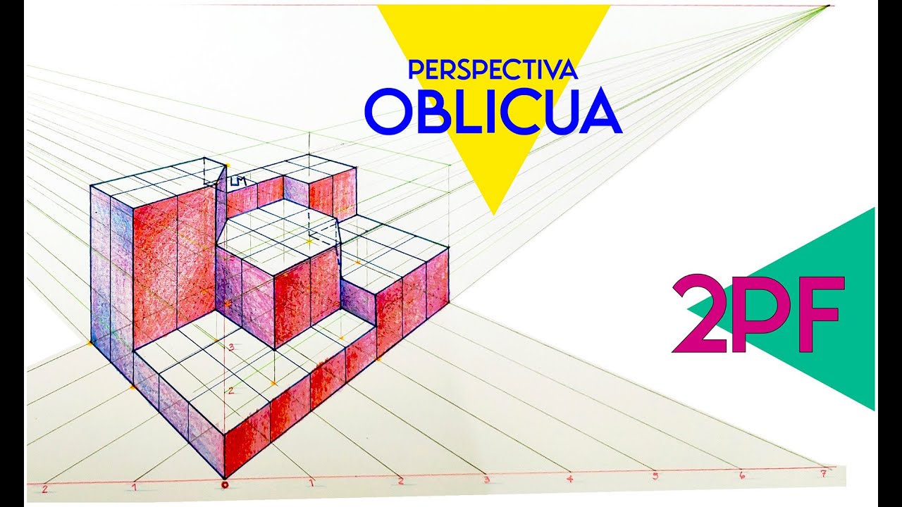 NIVELES EN 2 PF (Perspectiva Oblicua) - YouTube
