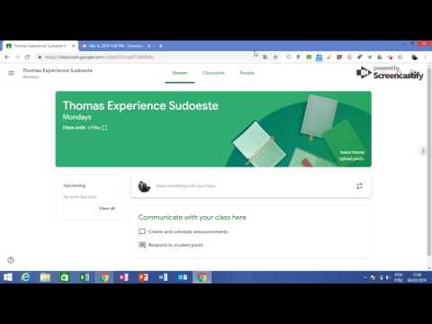 GOOGLE CLASSROOM #04 | How to create topics - YouTube