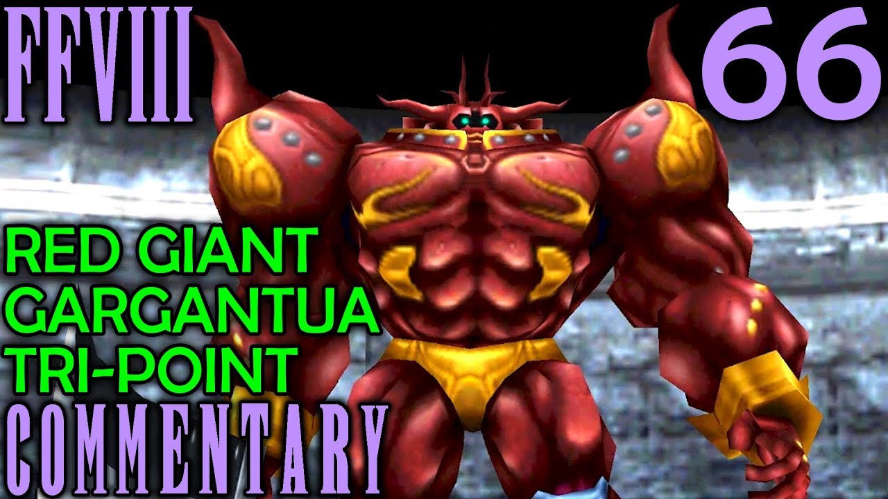 Final Fantasy VIII Walkthrough Part 66 - Red Giant, Gargantua & Tri ...