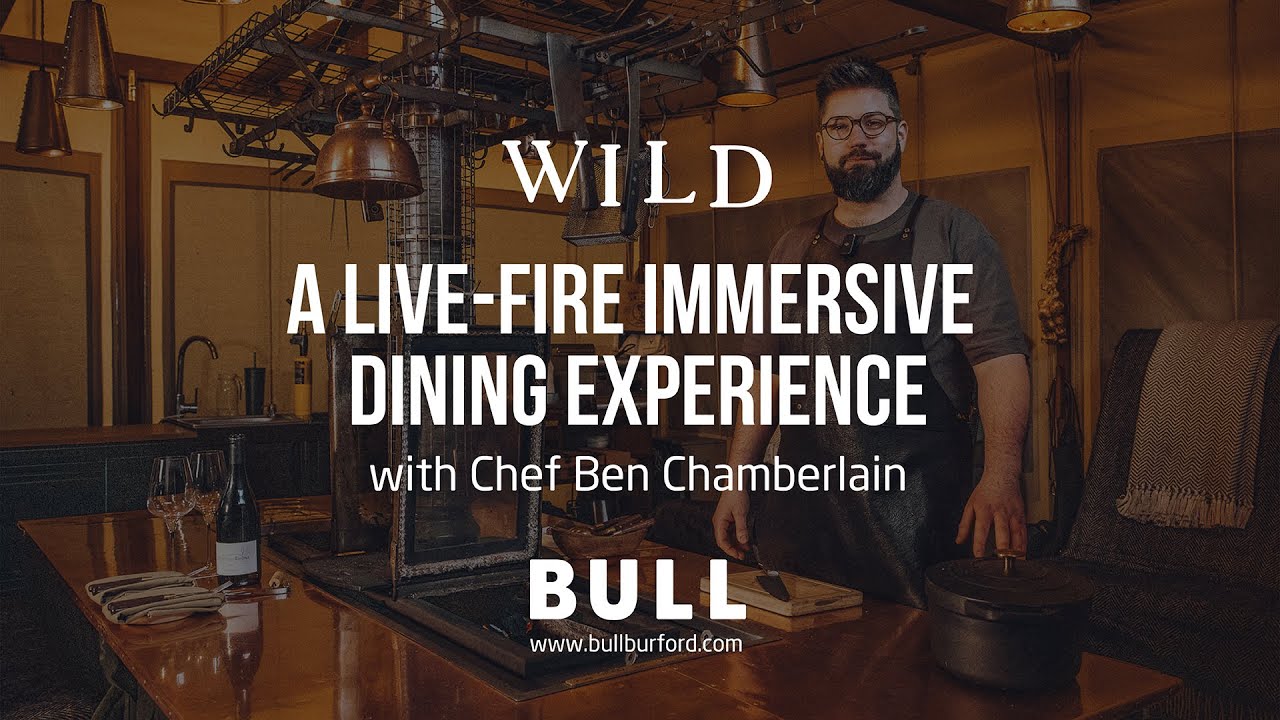 A Live-Fire Immersive Dining Experience with Chef Ben Chamberlain at Bull Burford - YouTube