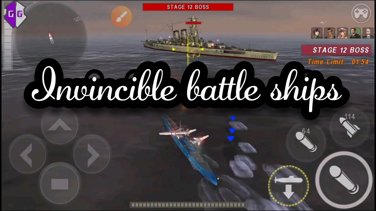 Warship battle 3d: Make your ships invincible and Win boss attack ...