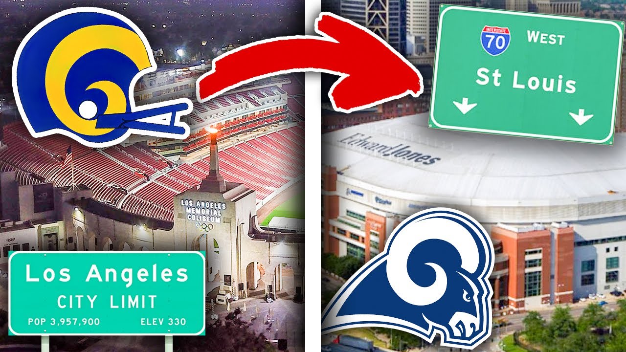 EVERY NFL Franchise Relocation RANKED From WORST To FIRST (Super Bowl ...