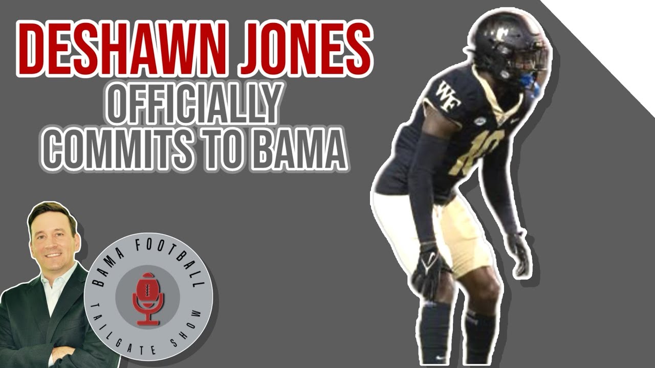 BREAKING NEWS: Wake Forest DB transfer DaShawn Jones to Alabama! - YouTube