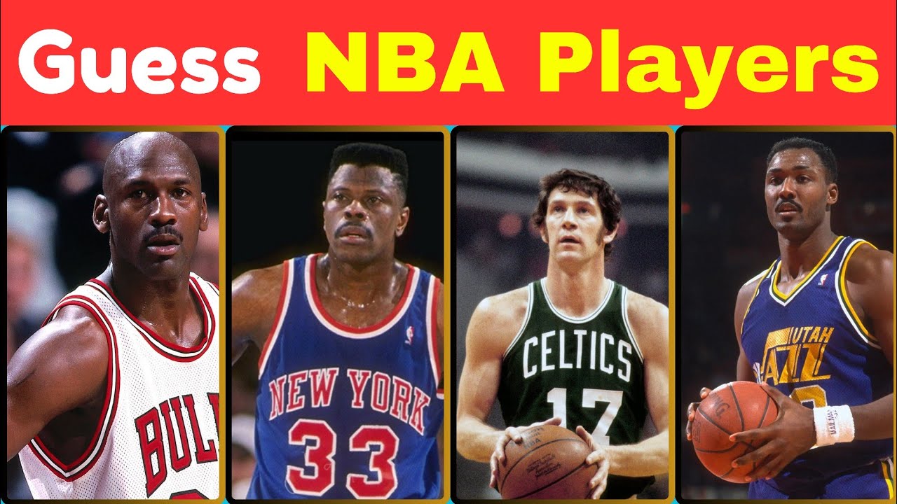 Can you guess the old NBA Players challenge || Guess the player Quiz ...