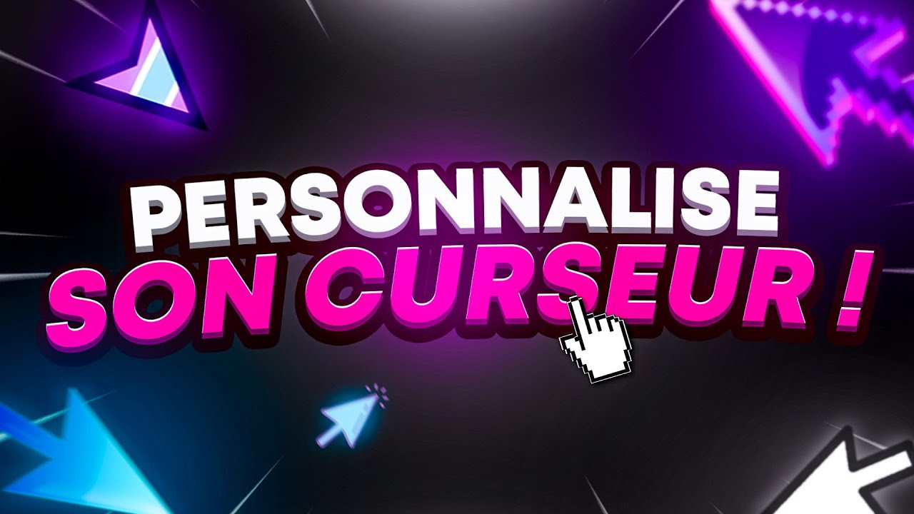 TUTO : COMMENT CHANGER SON CURSEUR DE SOURIS ? (Pointeur de souris ...