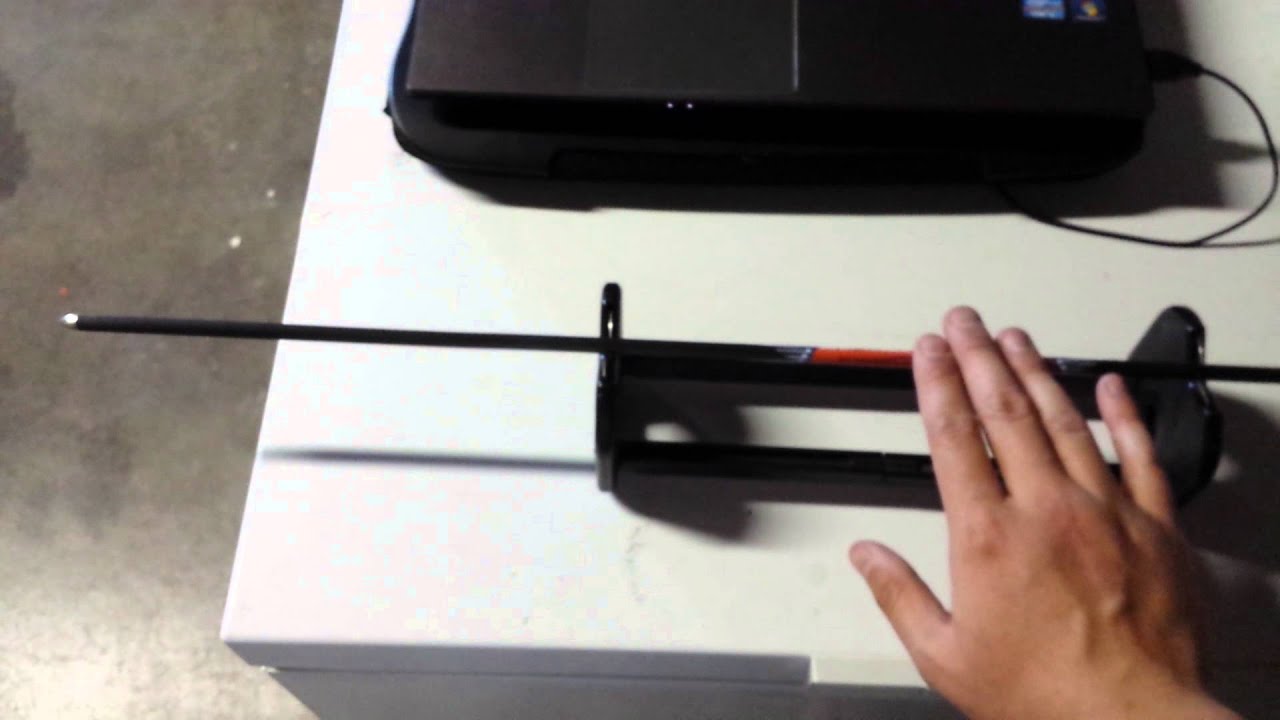 Corkscrew arrow - YouTube