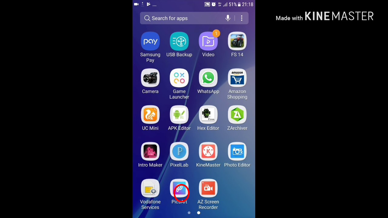 How to make background blur in android/ios. - YouTube