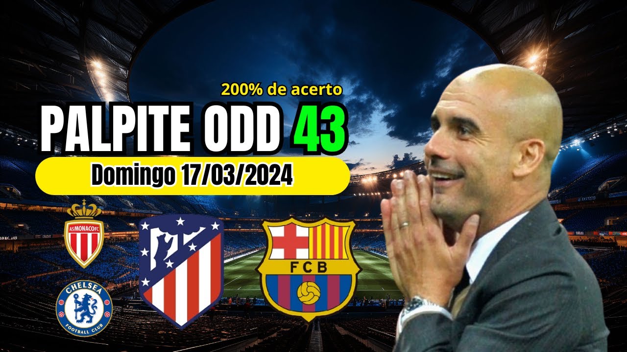 ODD 43 PARA COLOCAR A CASA - ATÉ O GUARDIOLA VAI FAZER - YouTube