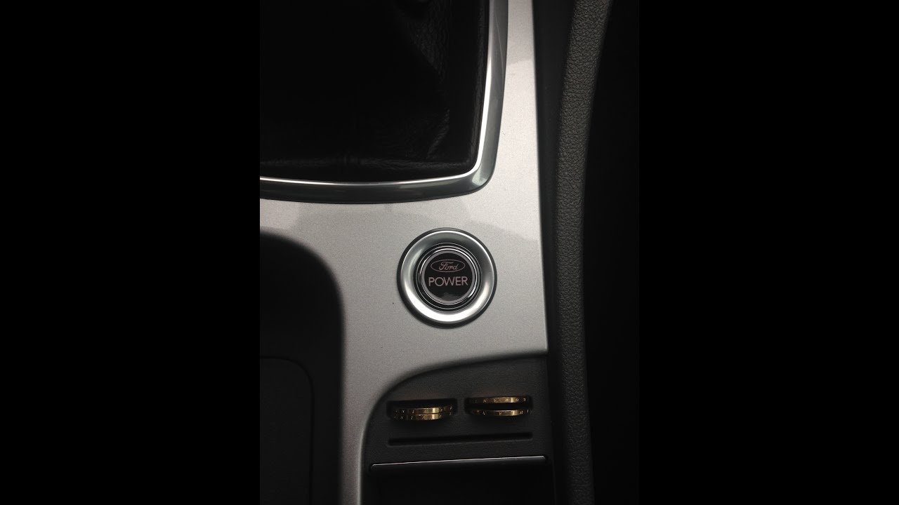 Ford Focus mk2 Ford Power push start button - YouTube