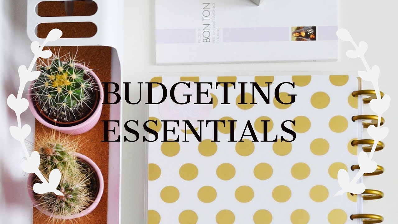 Budgeting Essentials | Budgeting MUST have Items | - YouTube