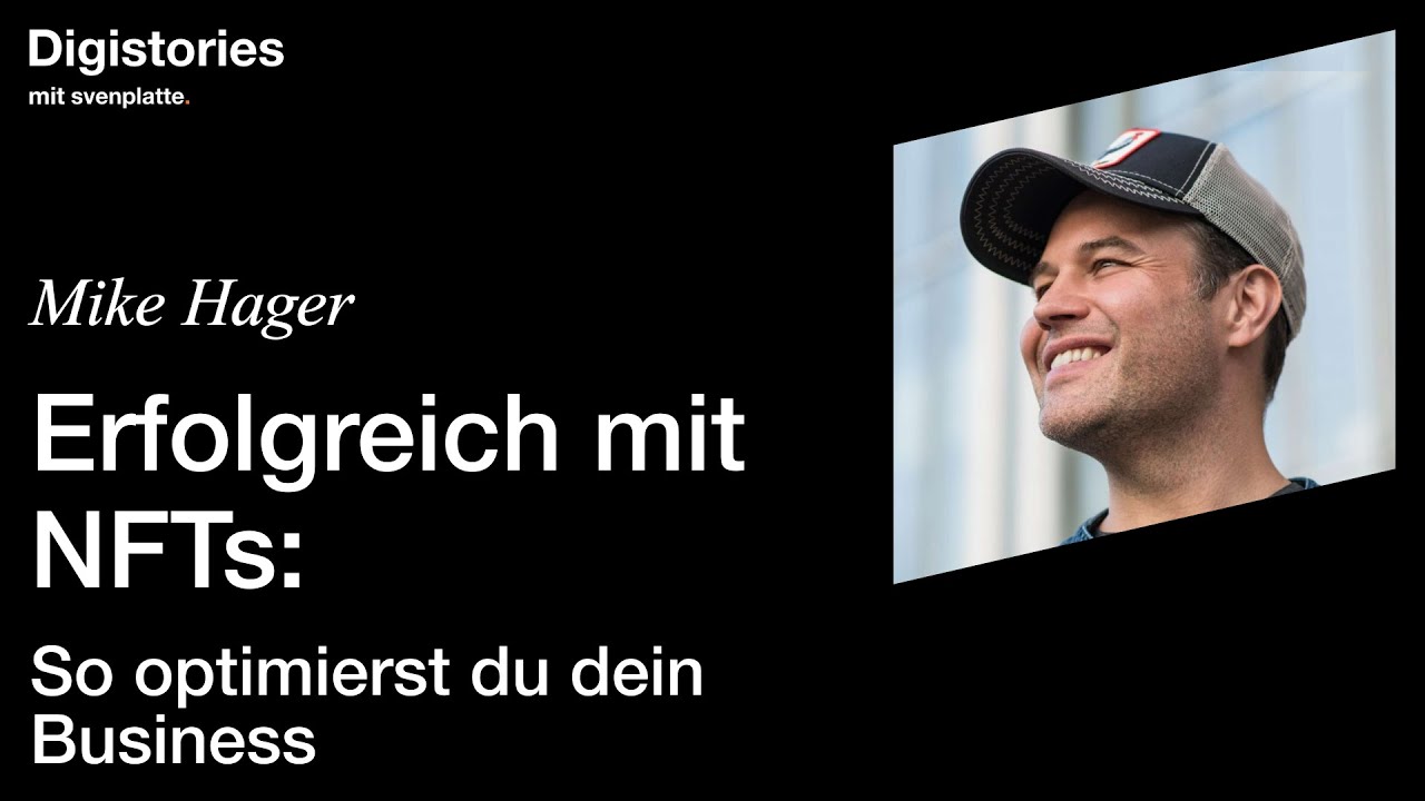LEVEL UP: Verändere dein Business mit NFTs | Digistory mit Sven Platte ...