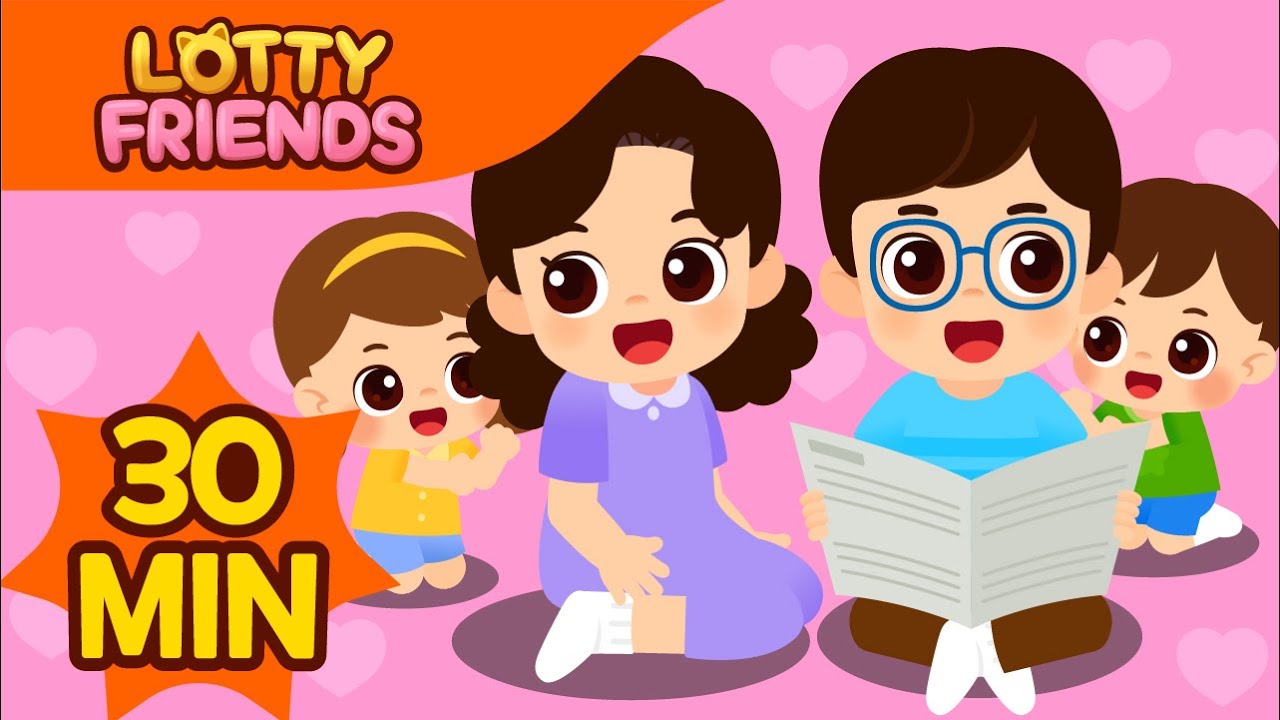 Penguin Family, Hello Song + More🎵| Nursery Rhymes | For Kids | Kids ...