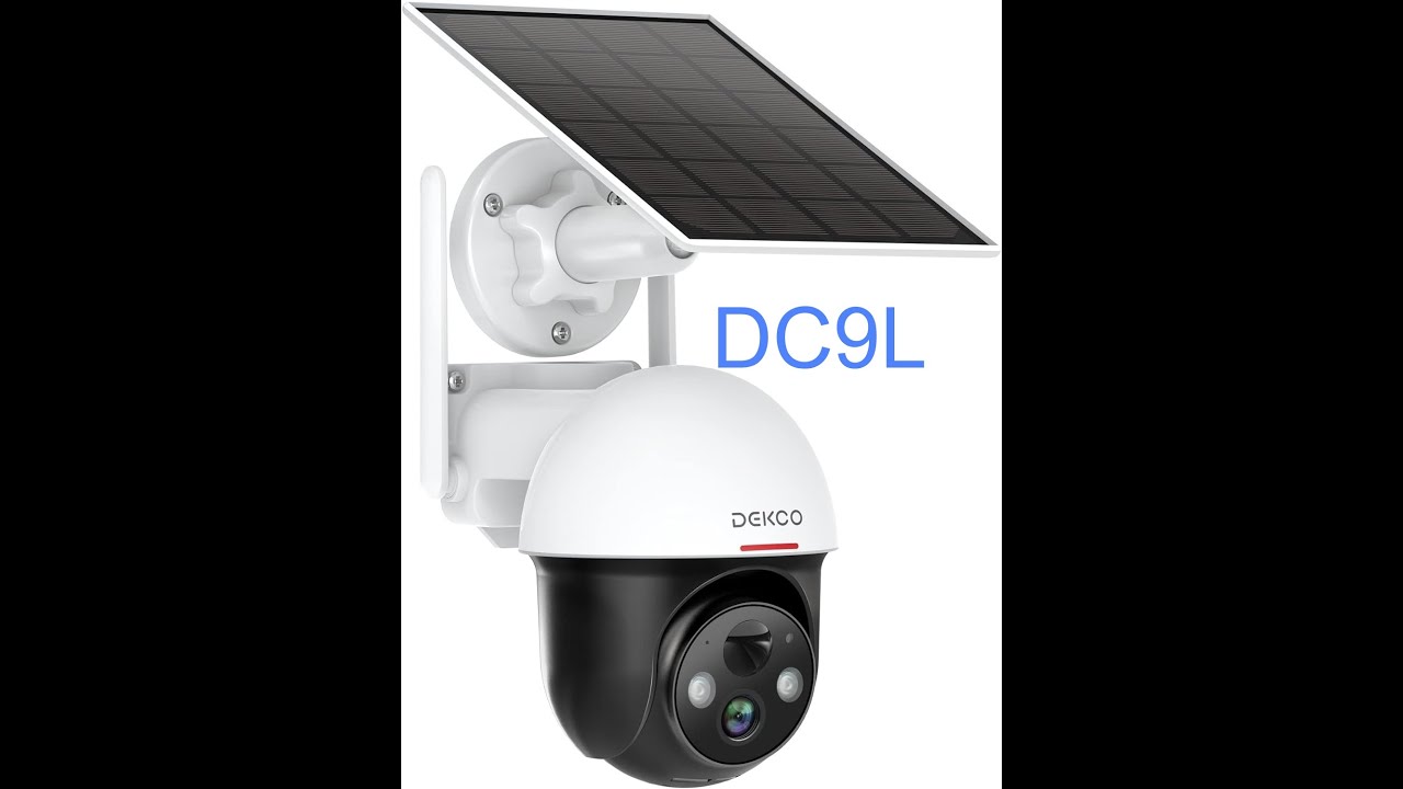 DEKCO DC9L CAMERA SETUP GUIDE - YouTube