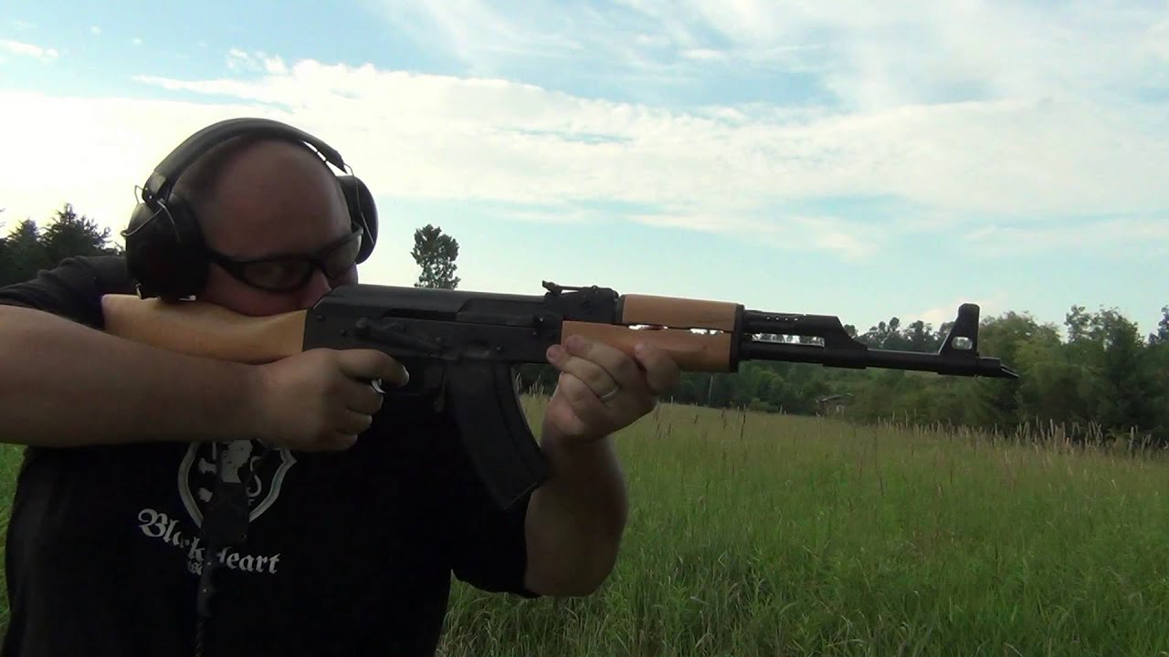 First Time Shooting Century Arms RAS47 100% American Made AK47 - YouTube