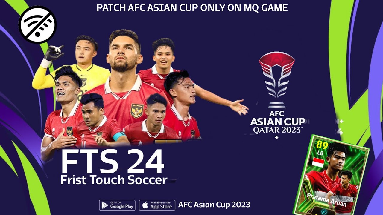ANJAY !!! FTS MOD AFC ASIAN CUP QATAR 2023 BURUAN COBA GRAFIKNYA MANTAP ...