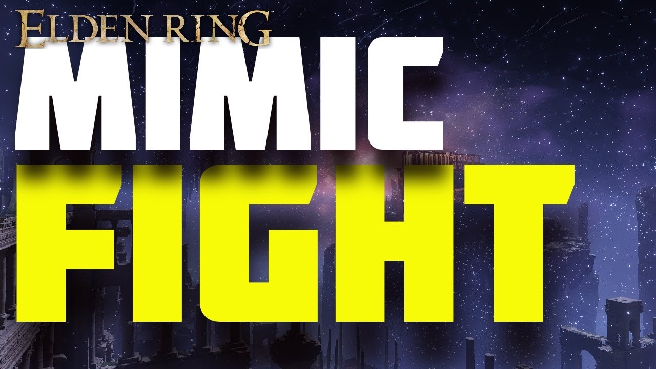 Elden Ring Mimic Boss Fight Strategy - YouTube