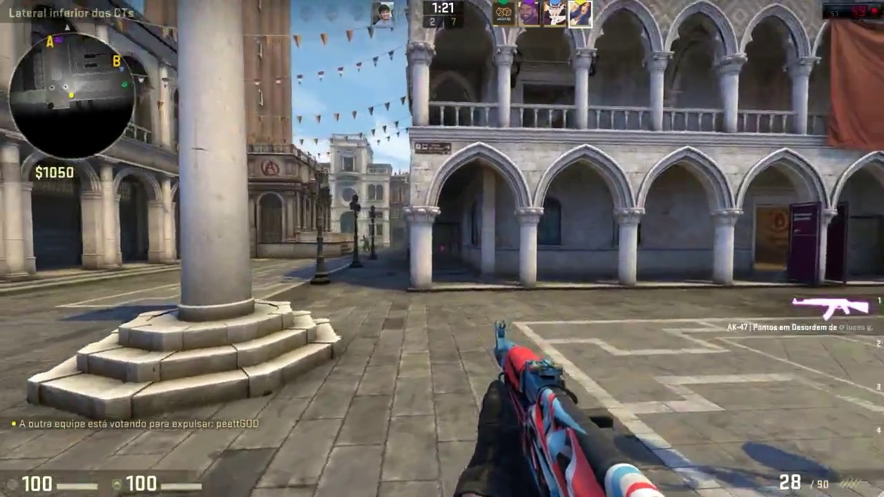 Canals (cs:go) competitivo no mapa novo - YouTube