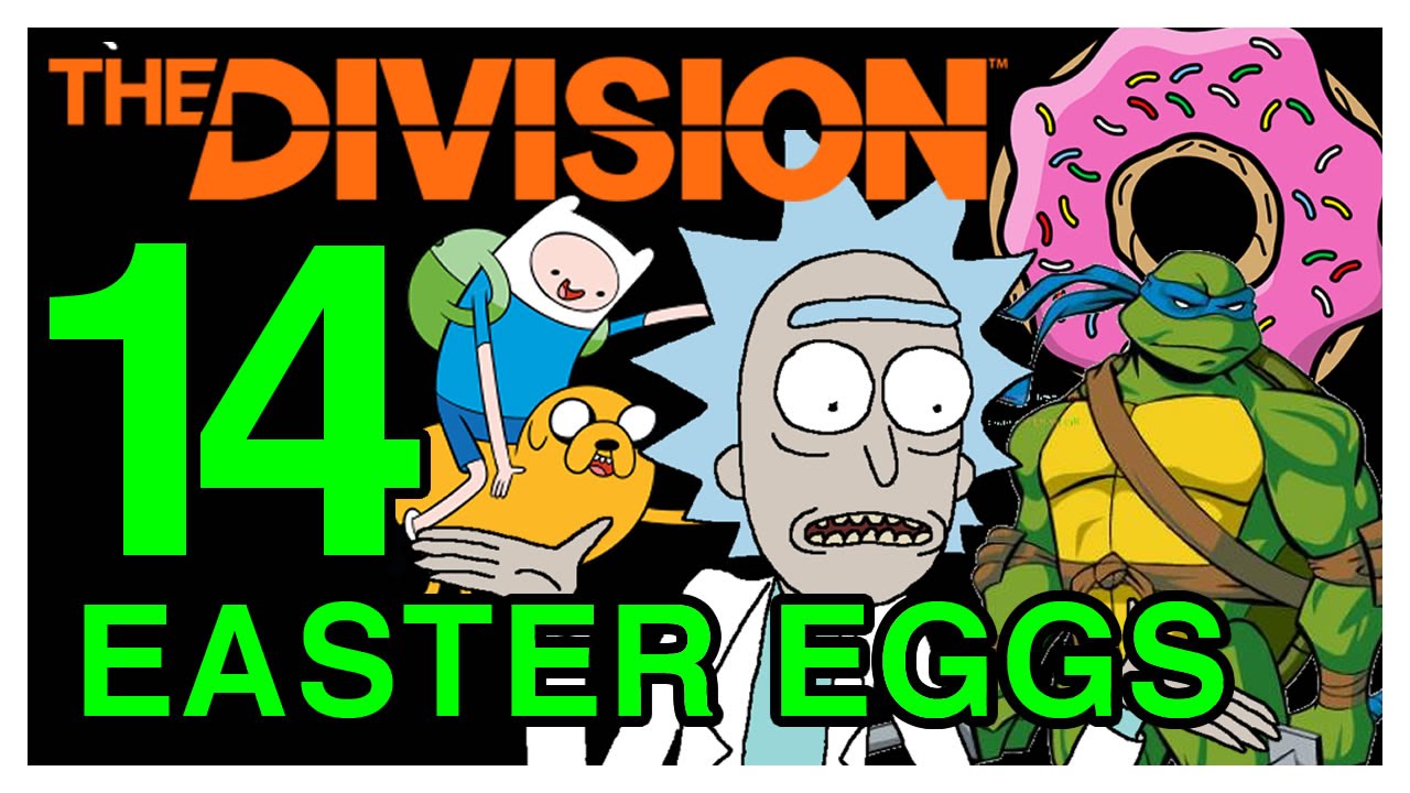 14 Easter Eggs in The Division - YouTube