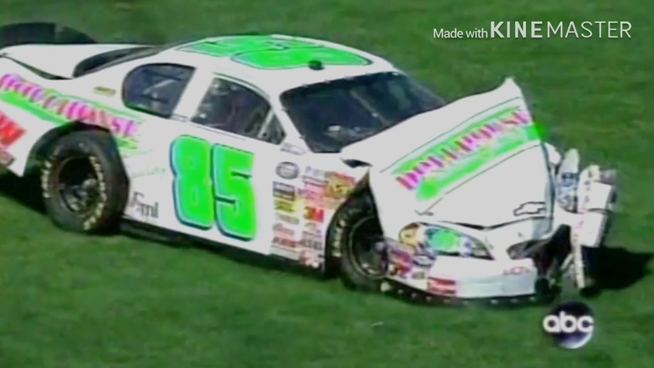 2007 NASCAR Busch Series - Brett Rowe Hard Crash @ Las Vegas - YouTube