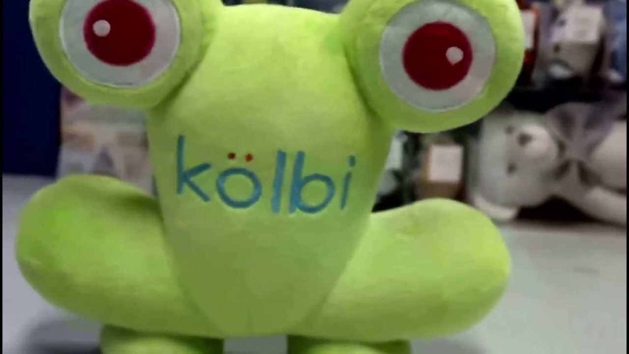 Video about the kolbi frog - YouTube
