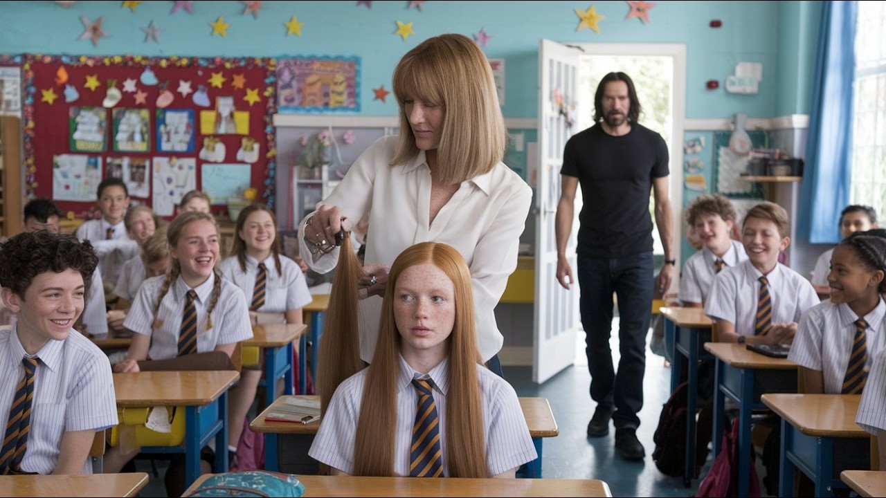Teacher Secretly Cut Keanu Reeves' Daughter’s Hair—What He Did Next ...