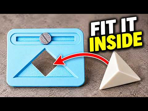 There’s No Way This Pyramid Fits Through That Hole