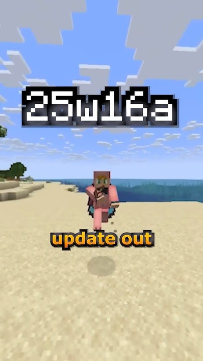 THIS CHANGES EVERYTHING! - Minecraft UPDATE 25w16a! - YouTube