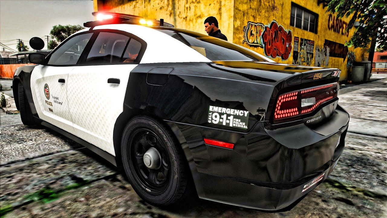 Playing GTA 5 As A POLICE OFFICER Gang Unit Patrol| GTA 5 Mod| One hour ...