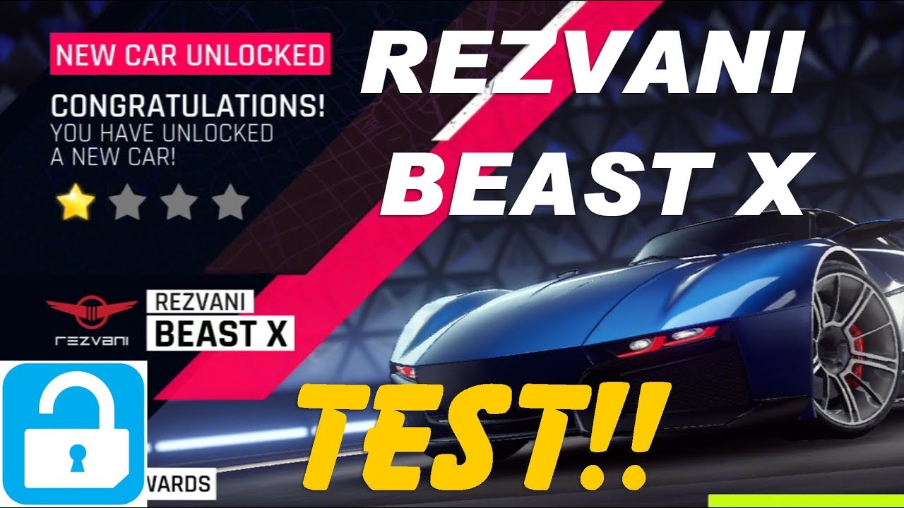 Asphalt 9 Legend-Unlock And Test Drive-Rezvani Beast X - YouTube