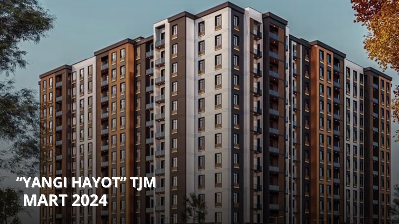 “YANGI HAYOT” TJM mart oyi qurilish jarayonlaridan qisqacha - YouTube