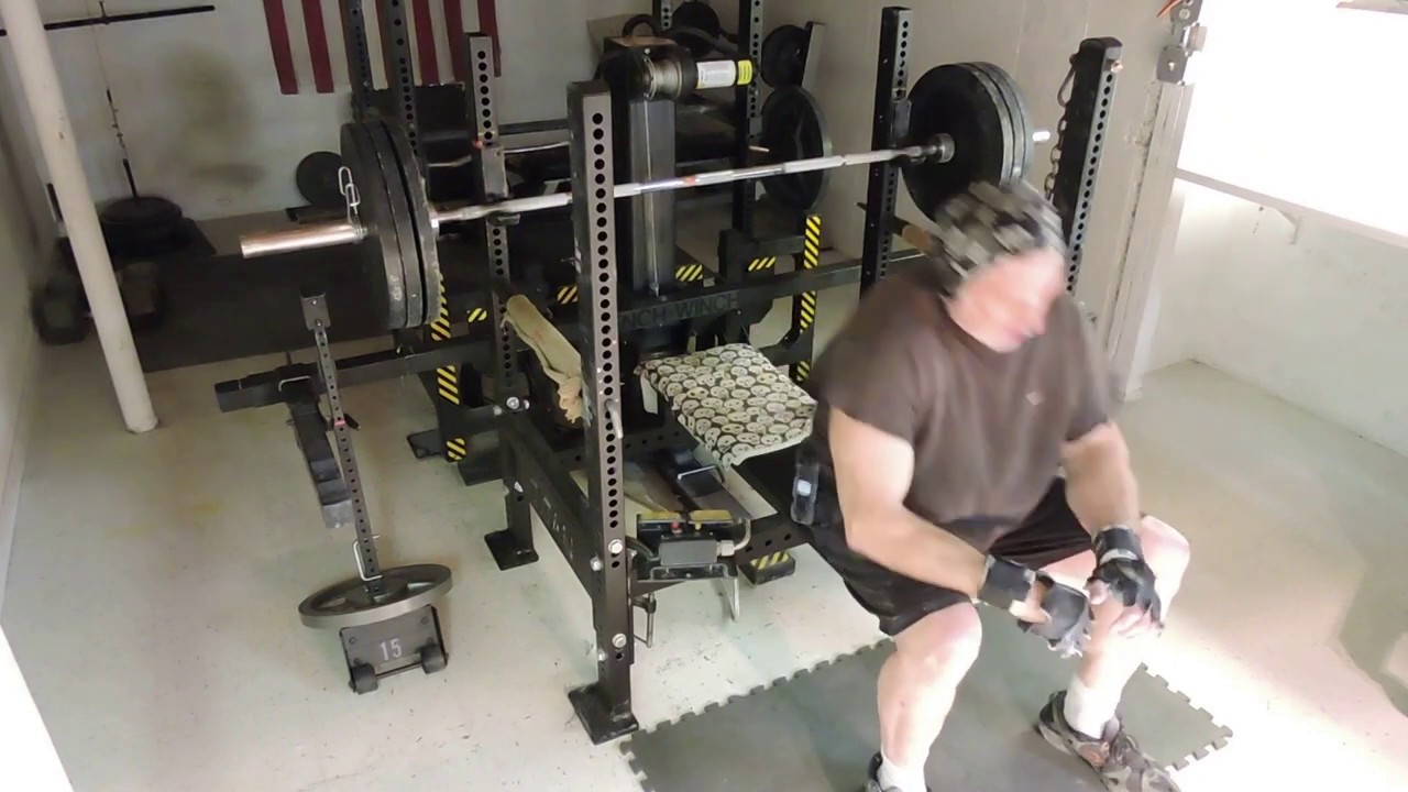 bench press with weight releasers - YouTube