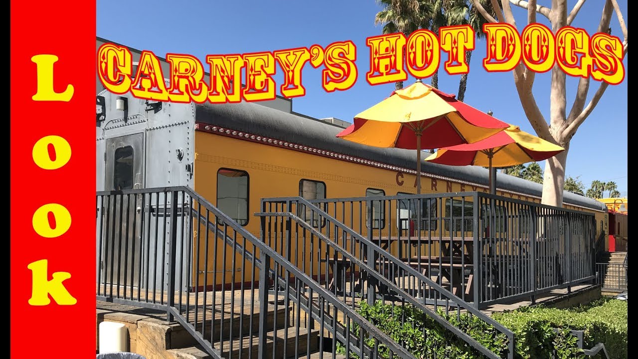 Carnies Hot Dogs - LAs finest fast food in a train car! - YouTube