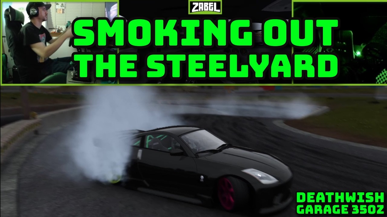 Burning Tires at the Steelyard | Drift Track by CToretto - YouTube