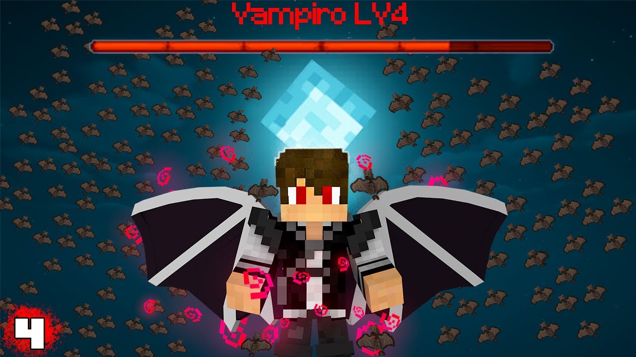 Minecraft Os Aventureiros EP.4 Vampiro LV4 - YouTube
