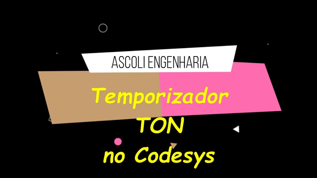 Temporizador TON no Codesys - YouTube