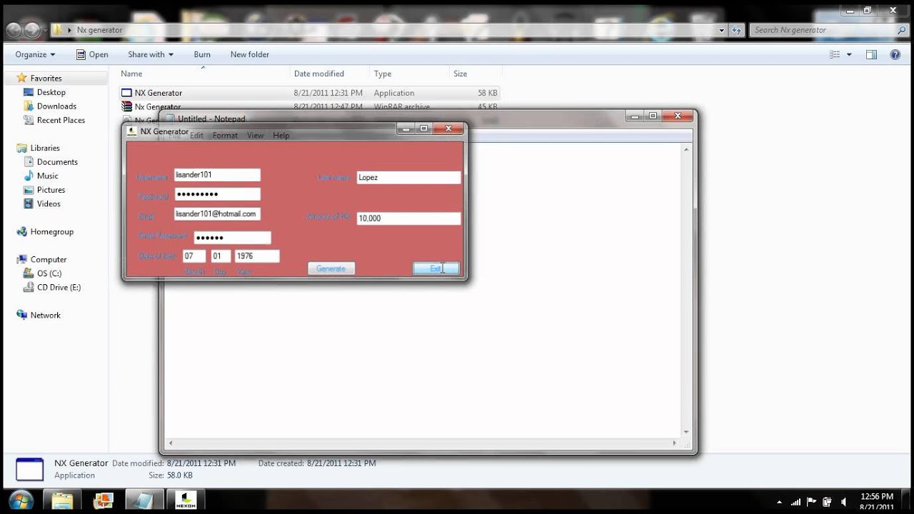 Nx Generator Aug 2011 - YouTube