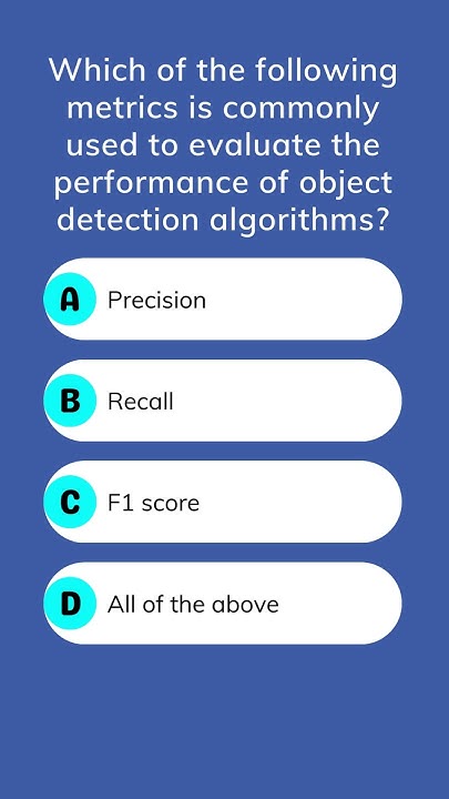 Object Detection Evaluation Metrics 🎯 - YouTube