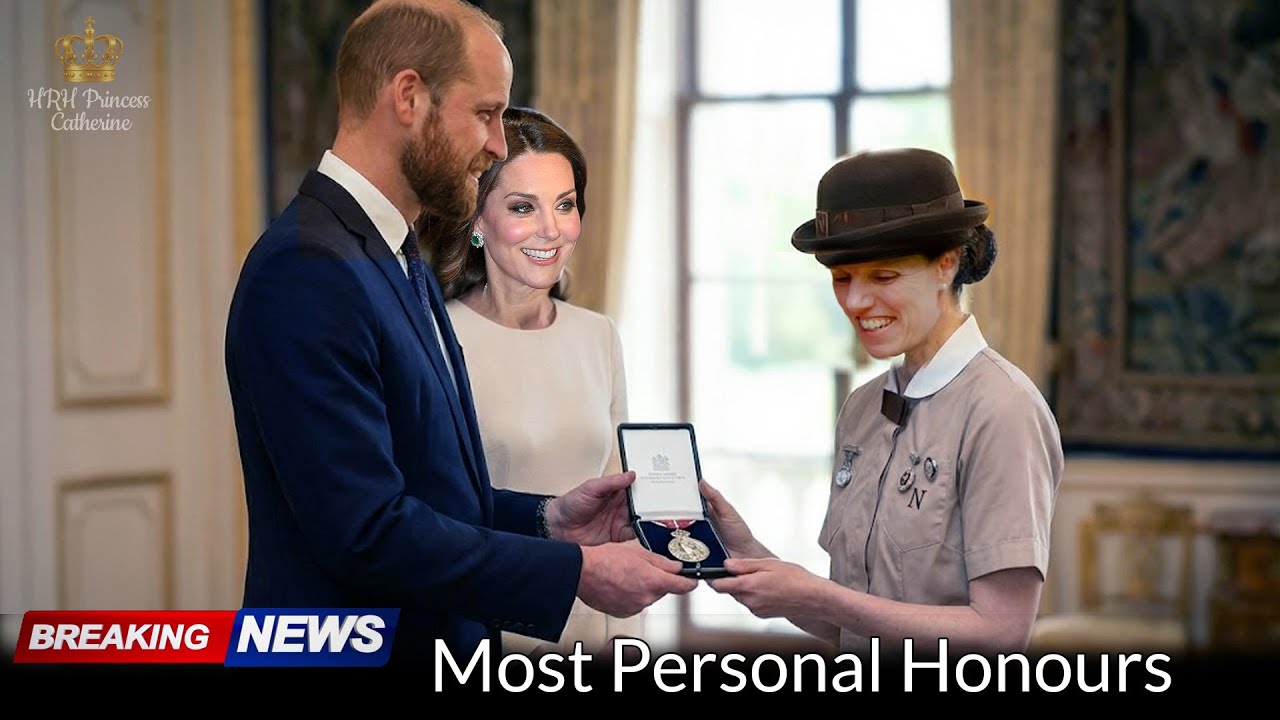 William and Catherine HONOUR LOYAL NANNY Maria Teresa With a Deeply ...