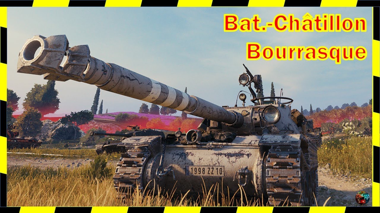 Bat.-Châtillon Bourrasque. КАК ТАК ТАЩИТЬ??? - YouTube